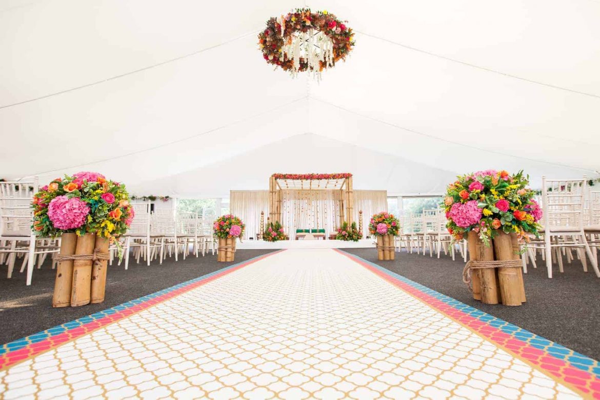 Ravishing And Refreshing Eco-Friendly Mandap Ideas For Wedding | WedMePlz